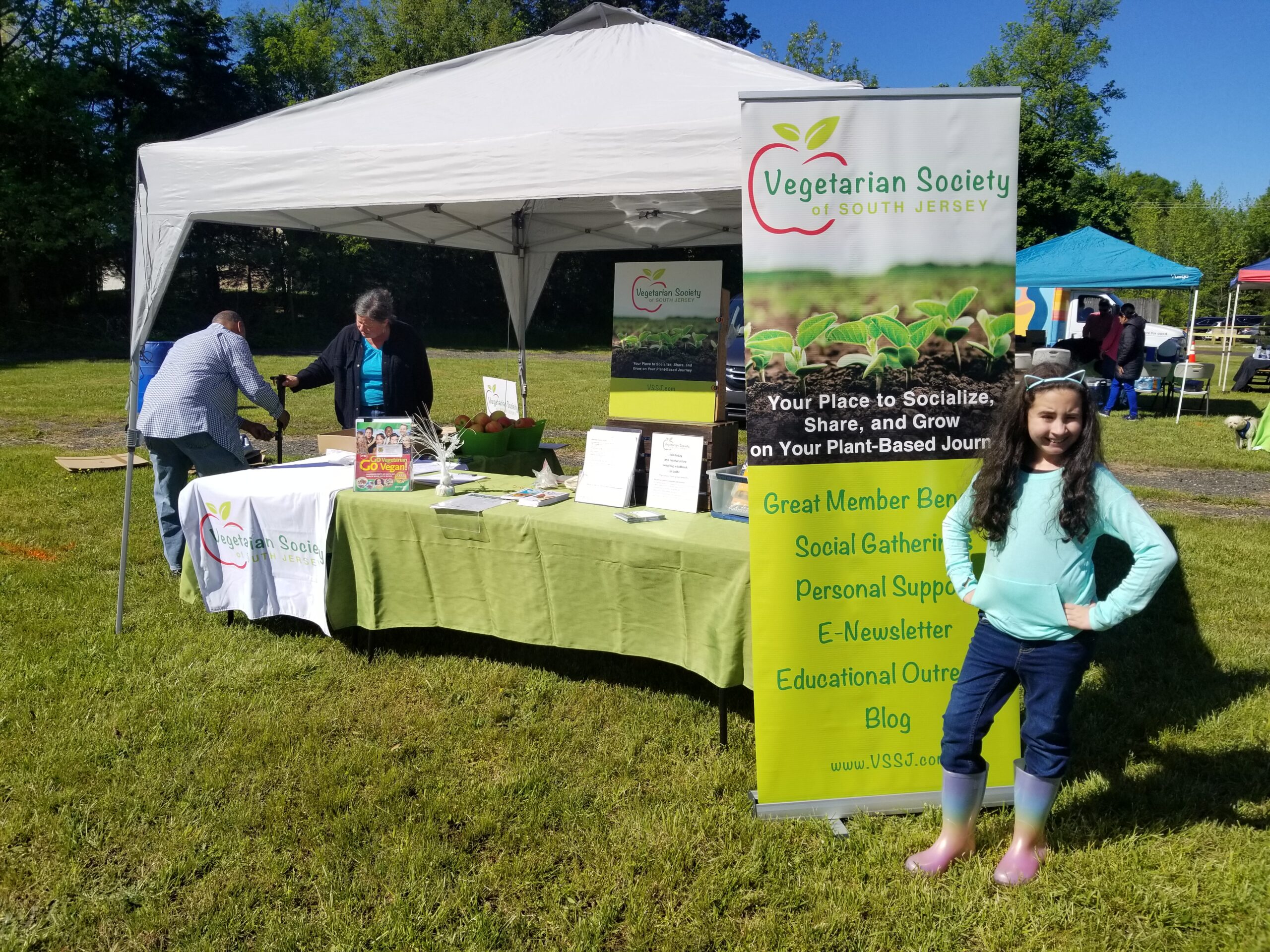 Tabling at Community Wellness Fair 5/6/23 - Vegetarian Society of South ...